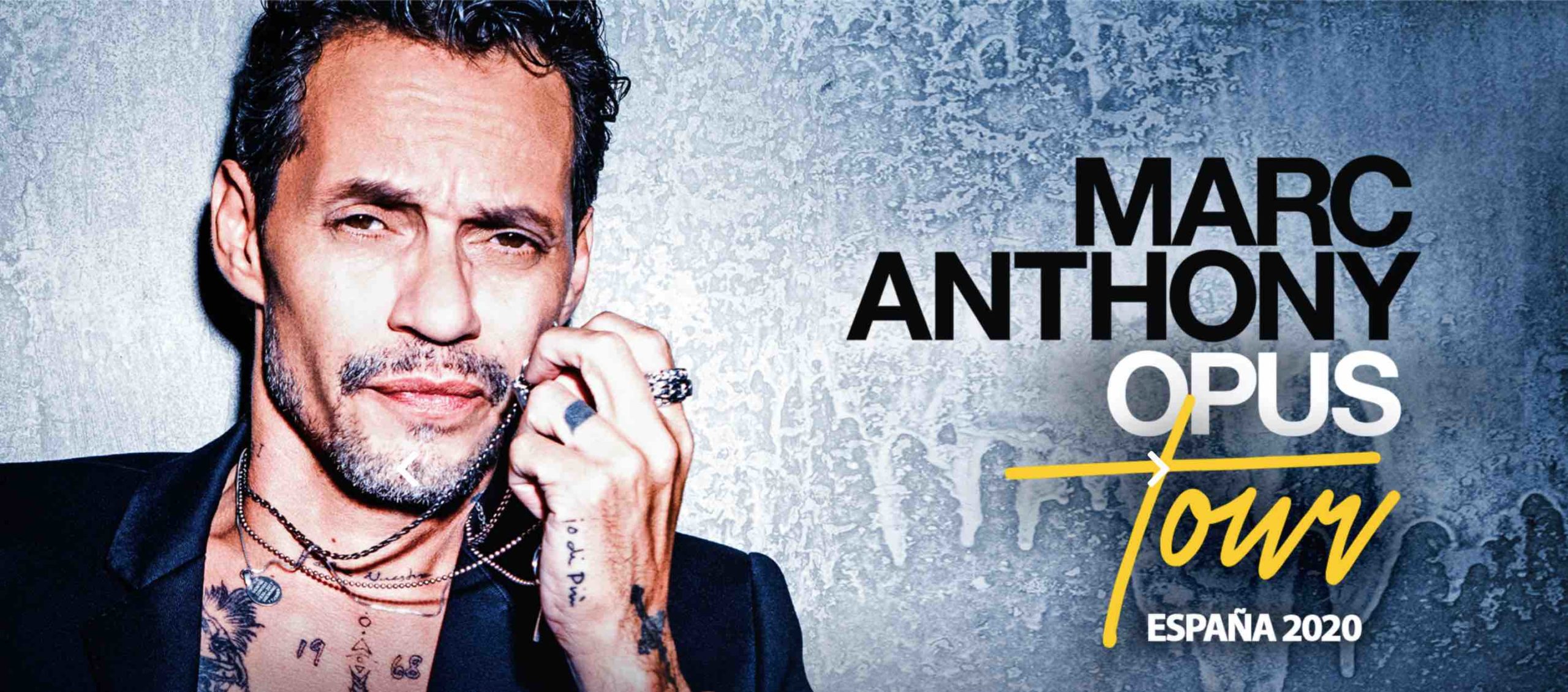 ¡Marc Anthony en concierto! «Opus tour» - Moobys