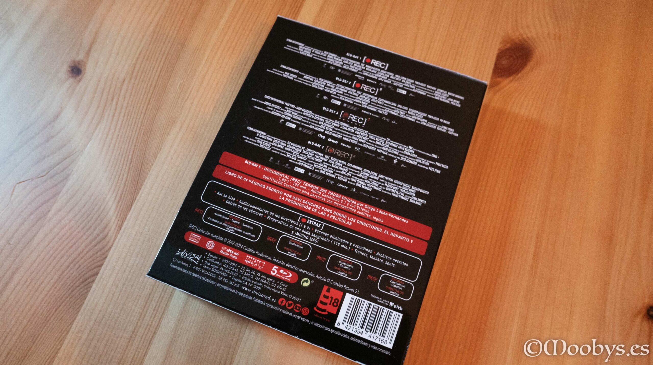 [REC] colección completa disponible en Blu-ray - Moobys