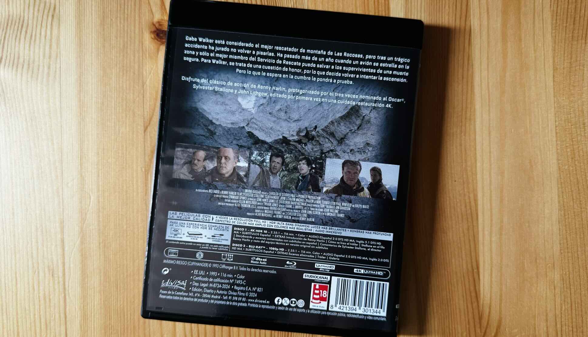 Máximo riesgo: ya en 4K ULTRA HD - Moobys