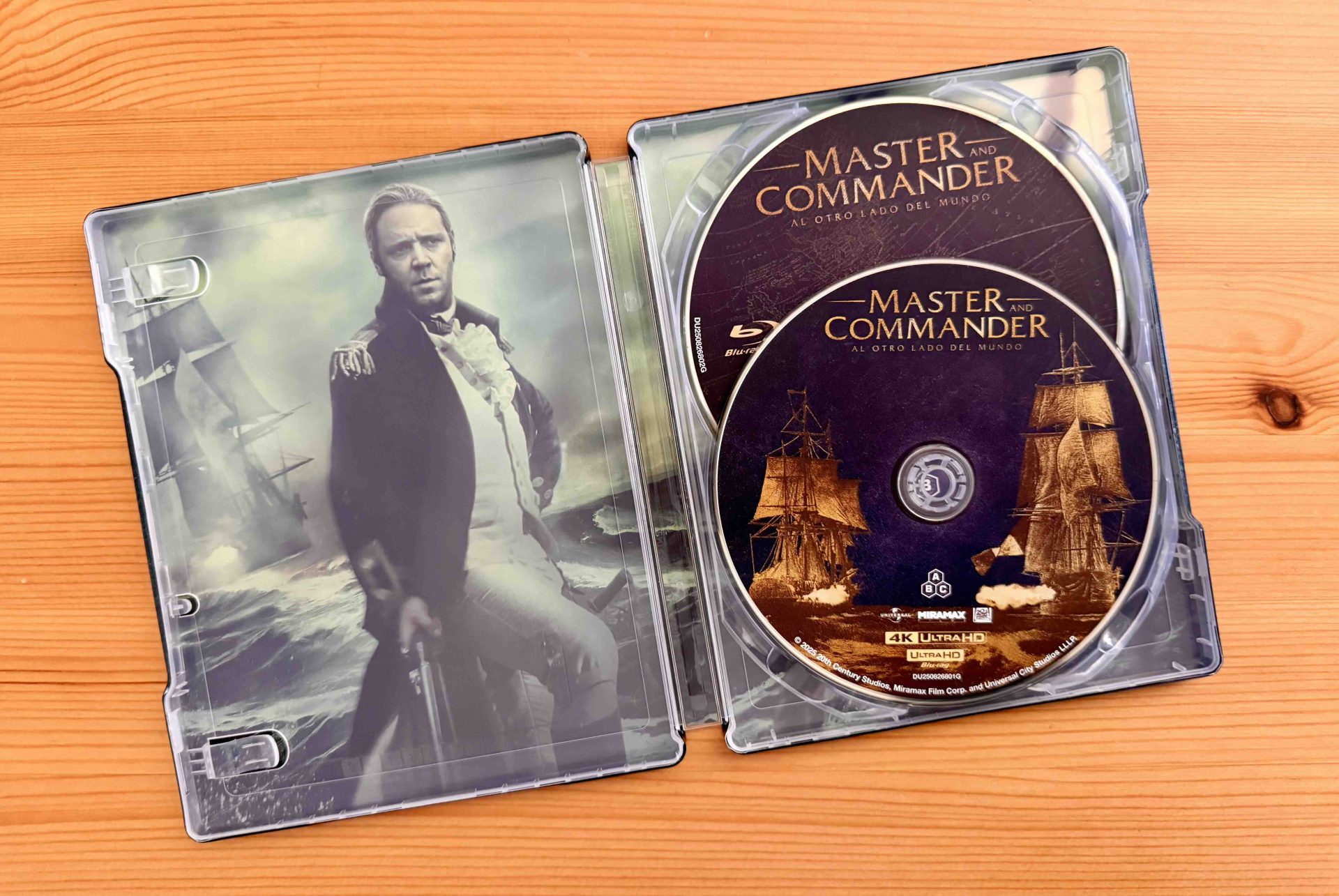 Master and Commander: Al otro lado del mundo en 4K - Moobys